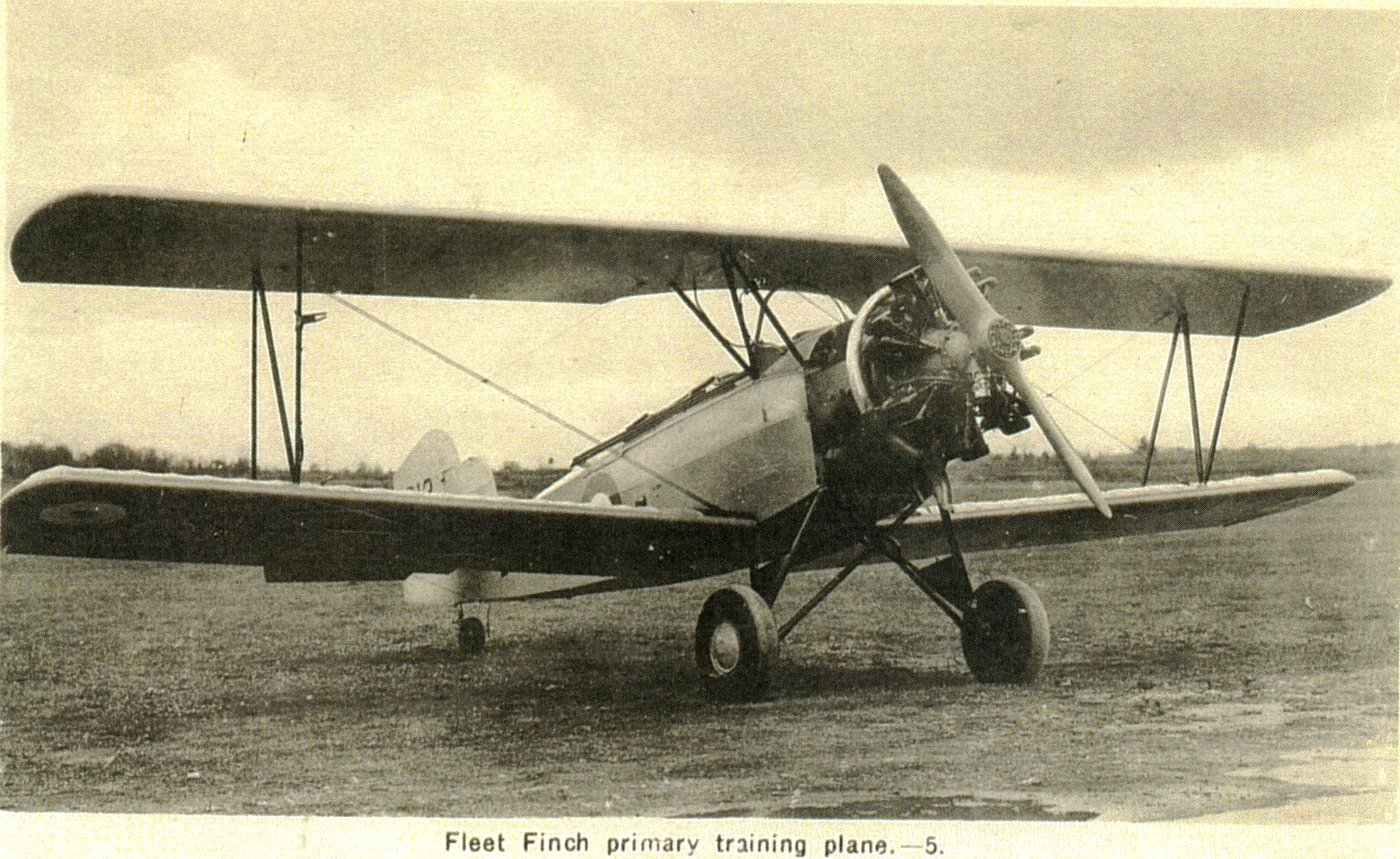 Fleet Finch Mk. II – Canadian Aviation Museum