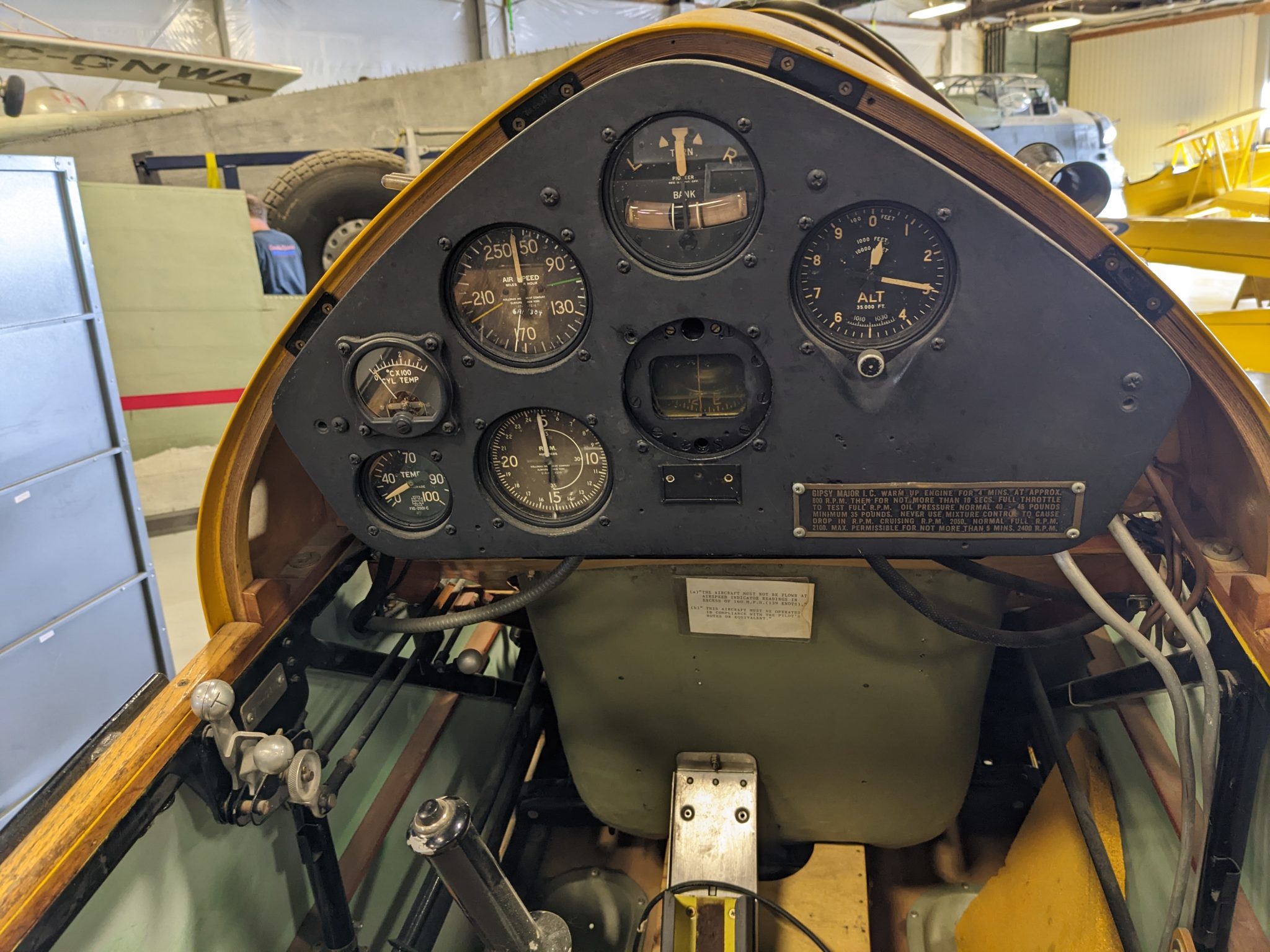 de Havilland Tiger Moth – Canadian Aviation Museum