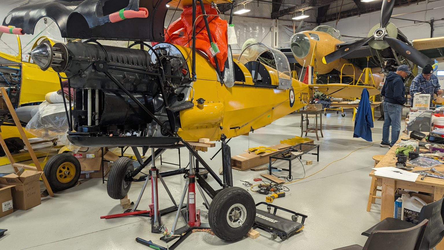 Tiger Moth Restoration – First Engine Test Run Successful! – Canadian ...